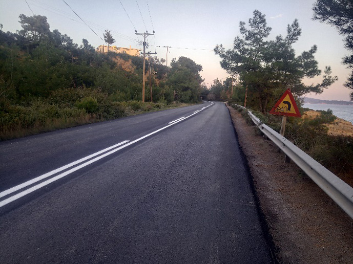 Περιφερειακή Ενότητα Καβάλας: Στην Θάσο εξελίσσονται έργα οδικής ...